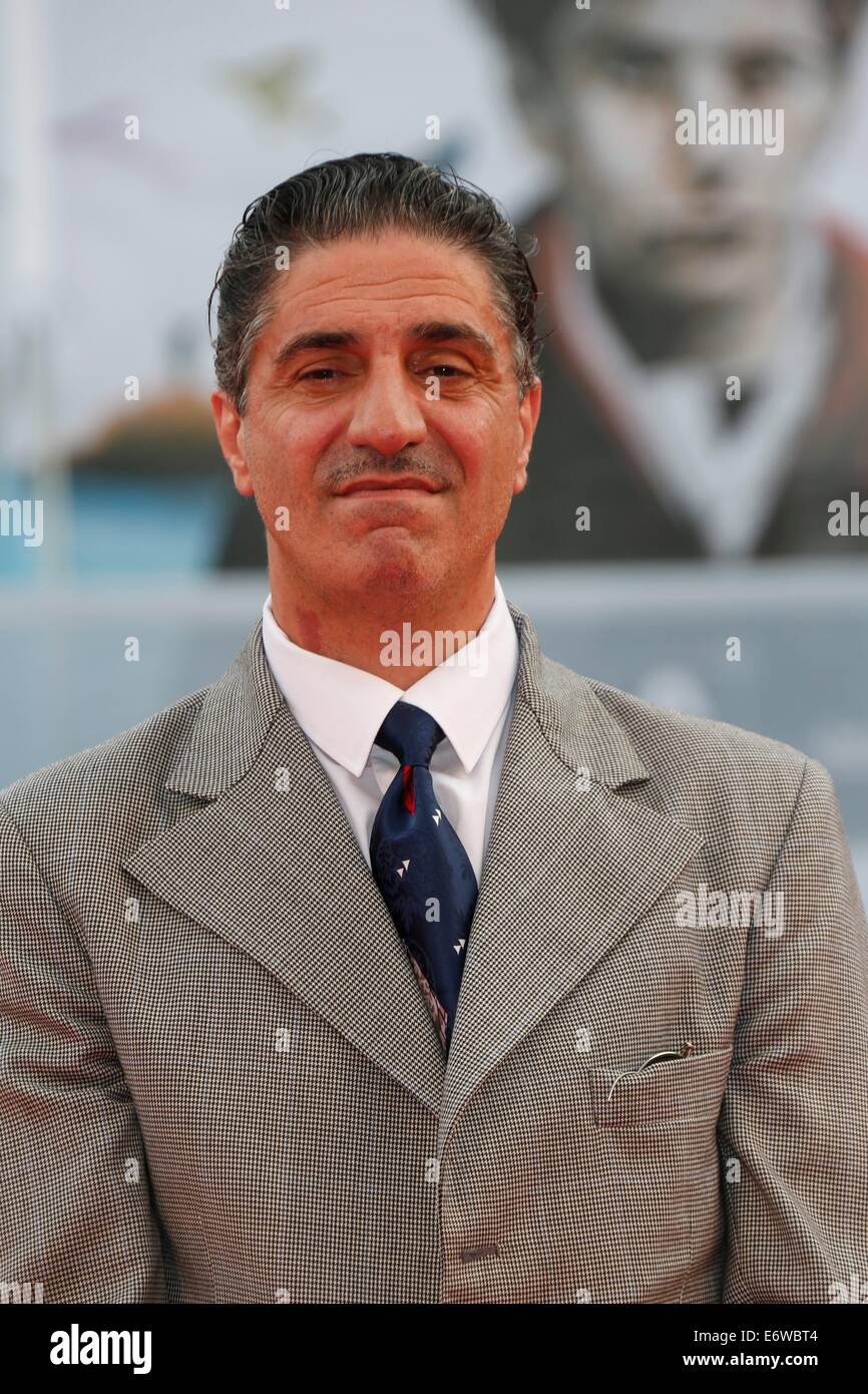 Venice, Italy. 31st Aug, 2014. Actor Simon Abkarian poses at the ...