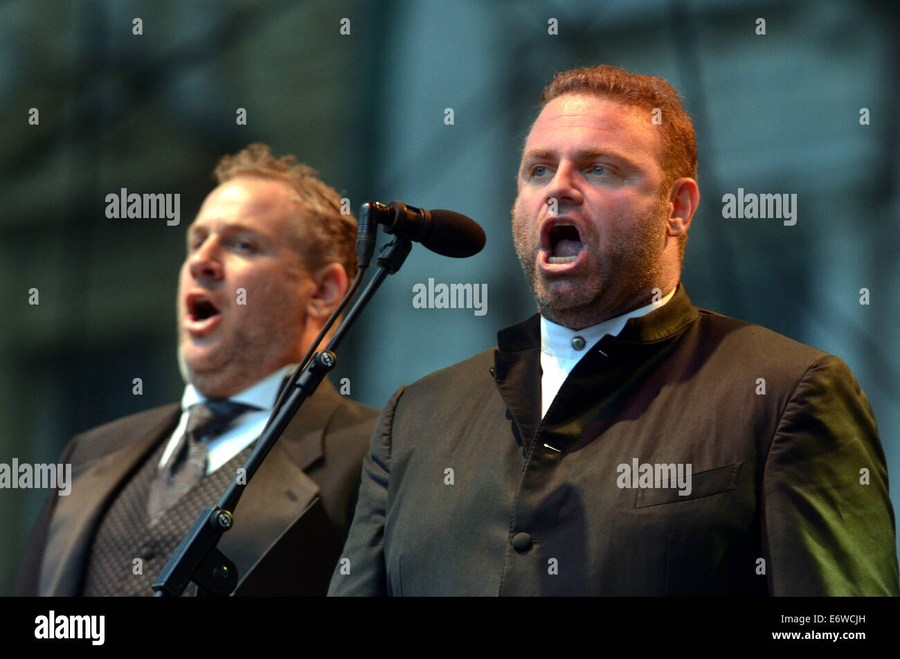 Prostejov, Czech Republic. 31st Aug, 2014. Maltese tenor Joseph Calleja ...