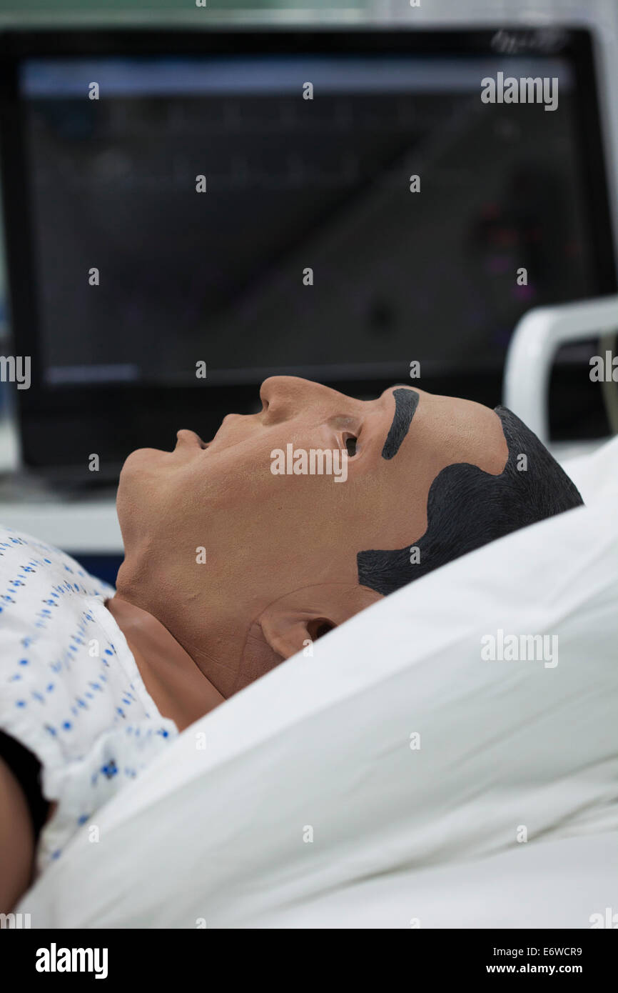 Metiman simulator on hospital bed hi-res stock photography and images ...
