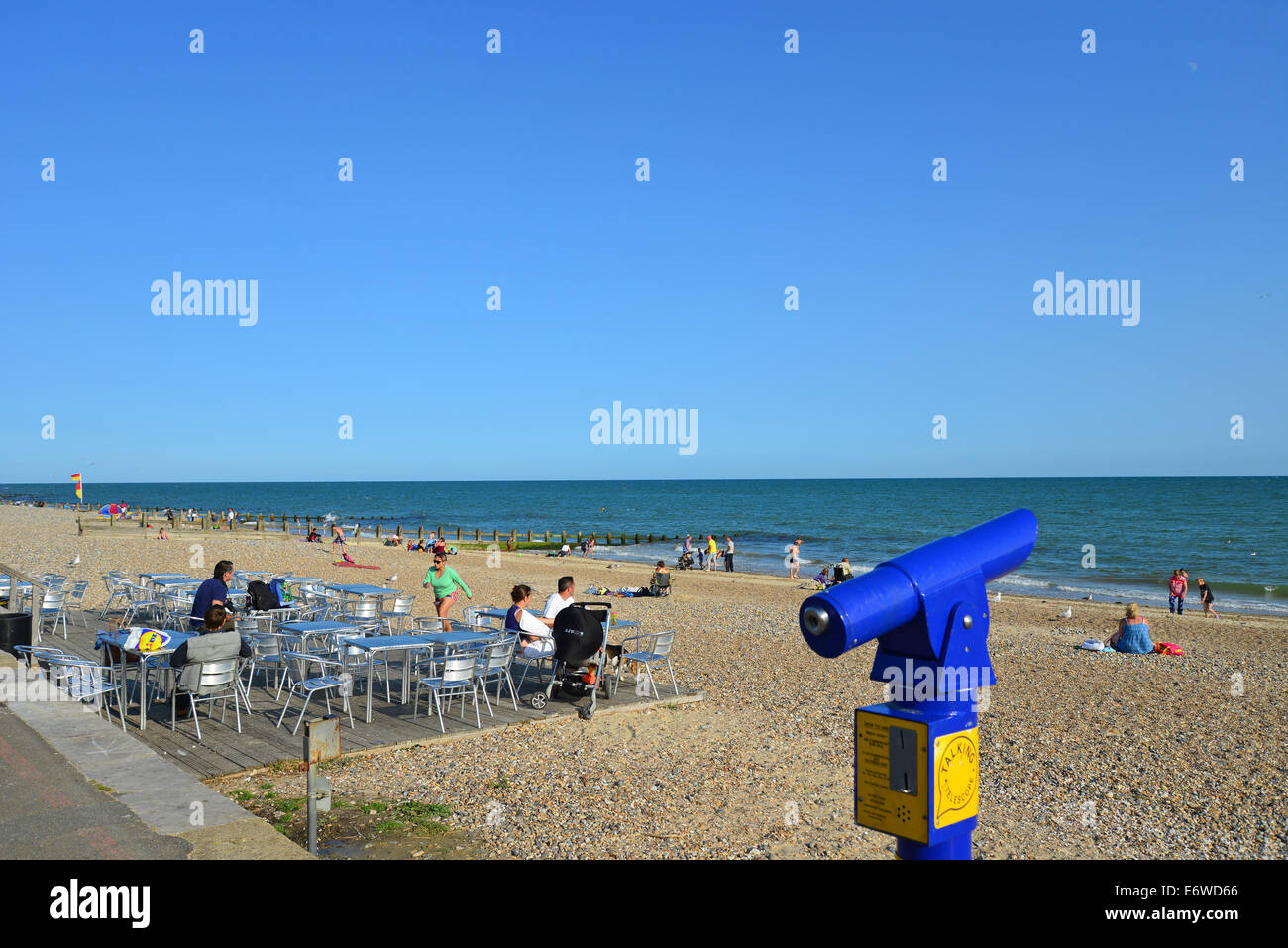East Beach, Littlehampton, West Sussex, England, United Kingdom Stock ...