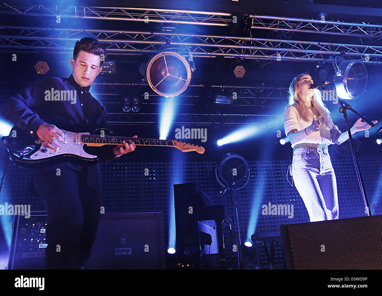 London Grammar perform live at Liverpool O2 Academy Featuring: Dan ...