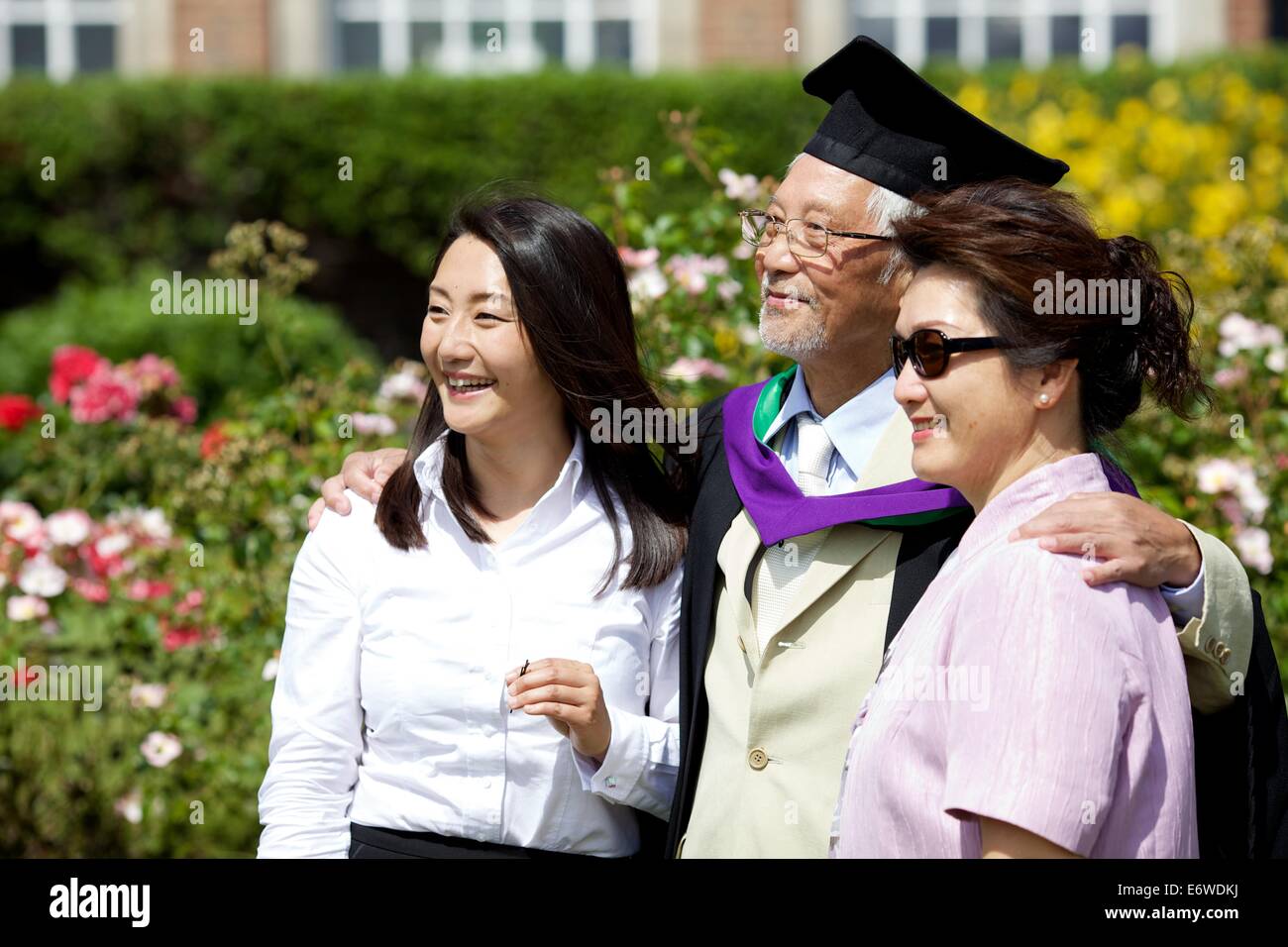 Asian Student Graduation