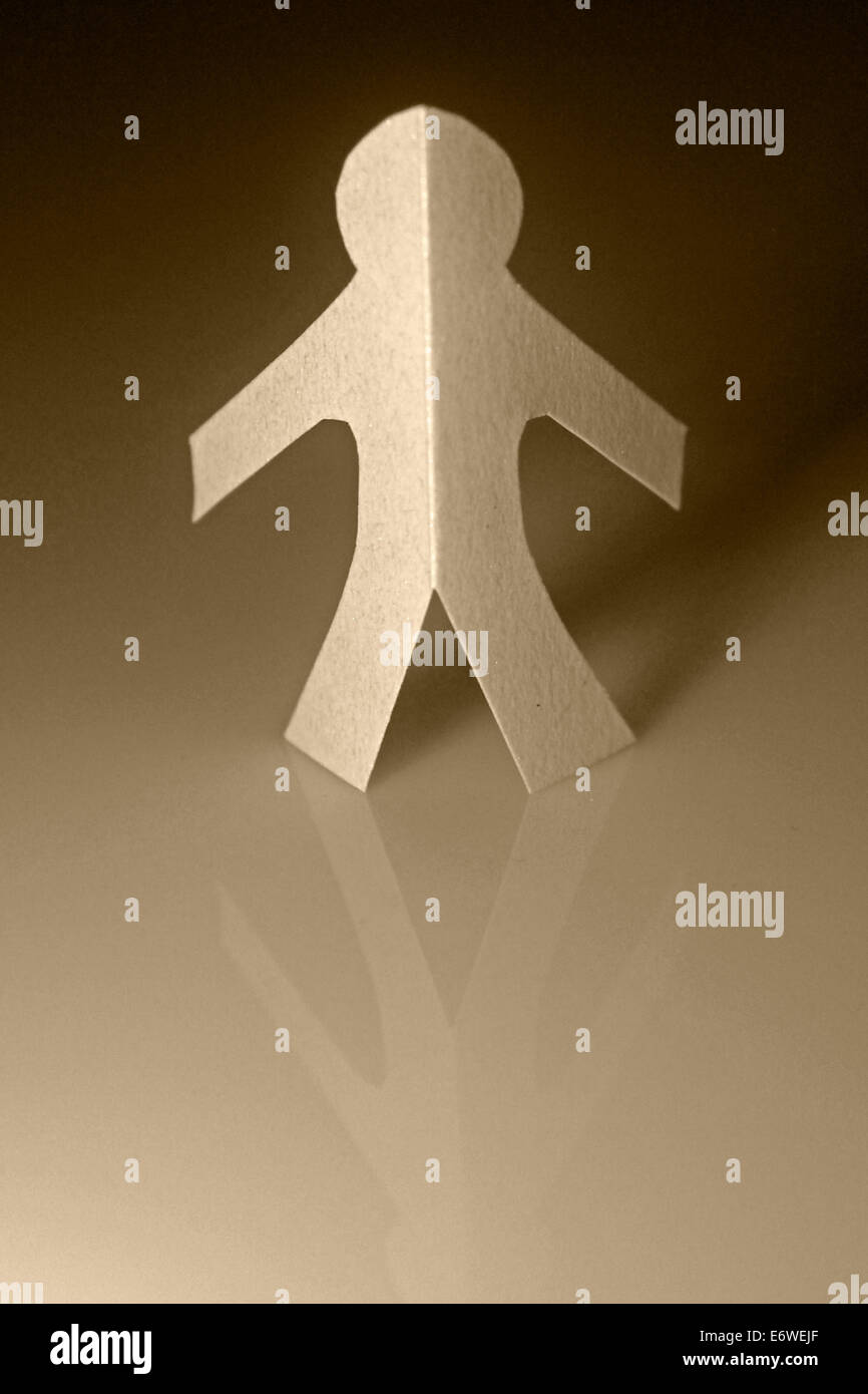 Paper human hi-res stock photography and images - Alamy