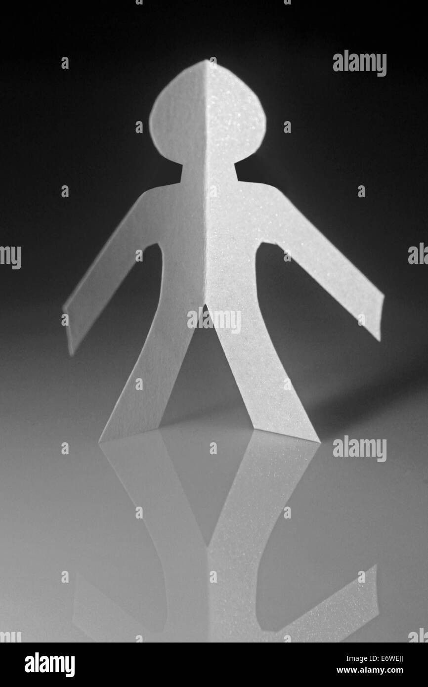 Paper human hi-res stock photography and images - Alamy