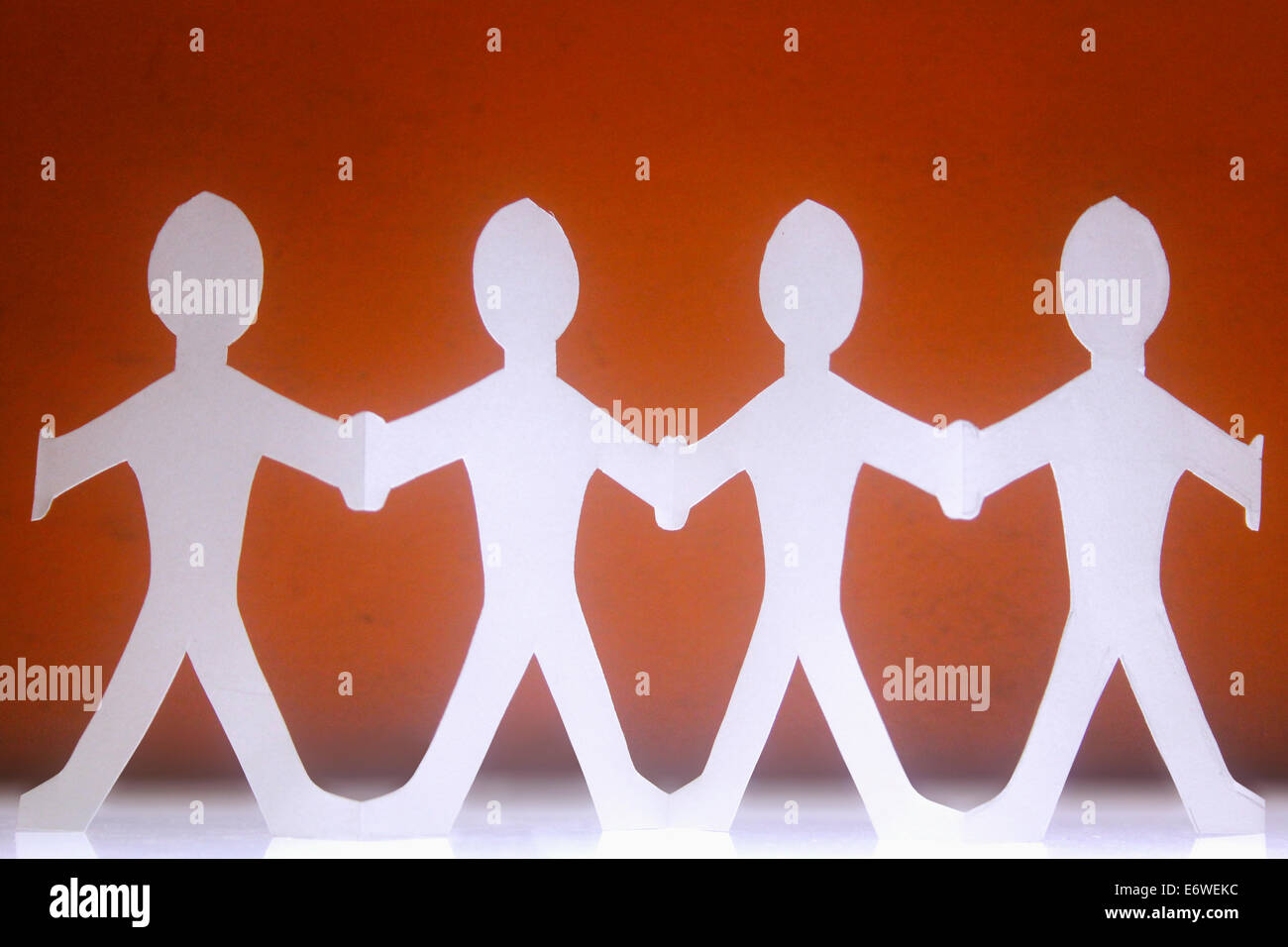 Teamwork concept paper cut hi-res stock photography and images - Alamy