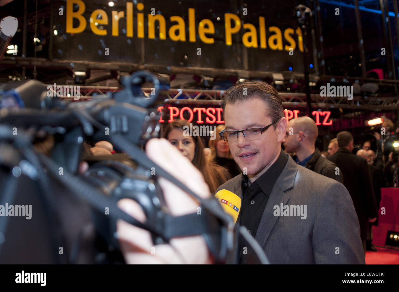 Premiere of 'The Monuments Men' at 64th Berlin International Film ...