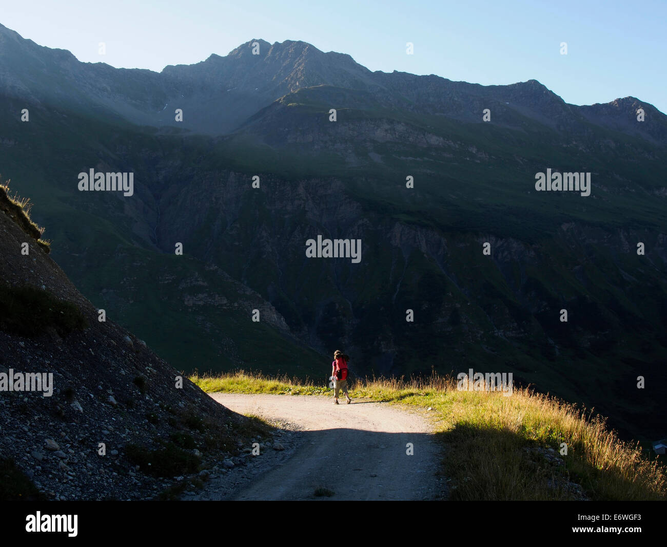 Descending mont blanc french alps hi-res stock photography and images ...