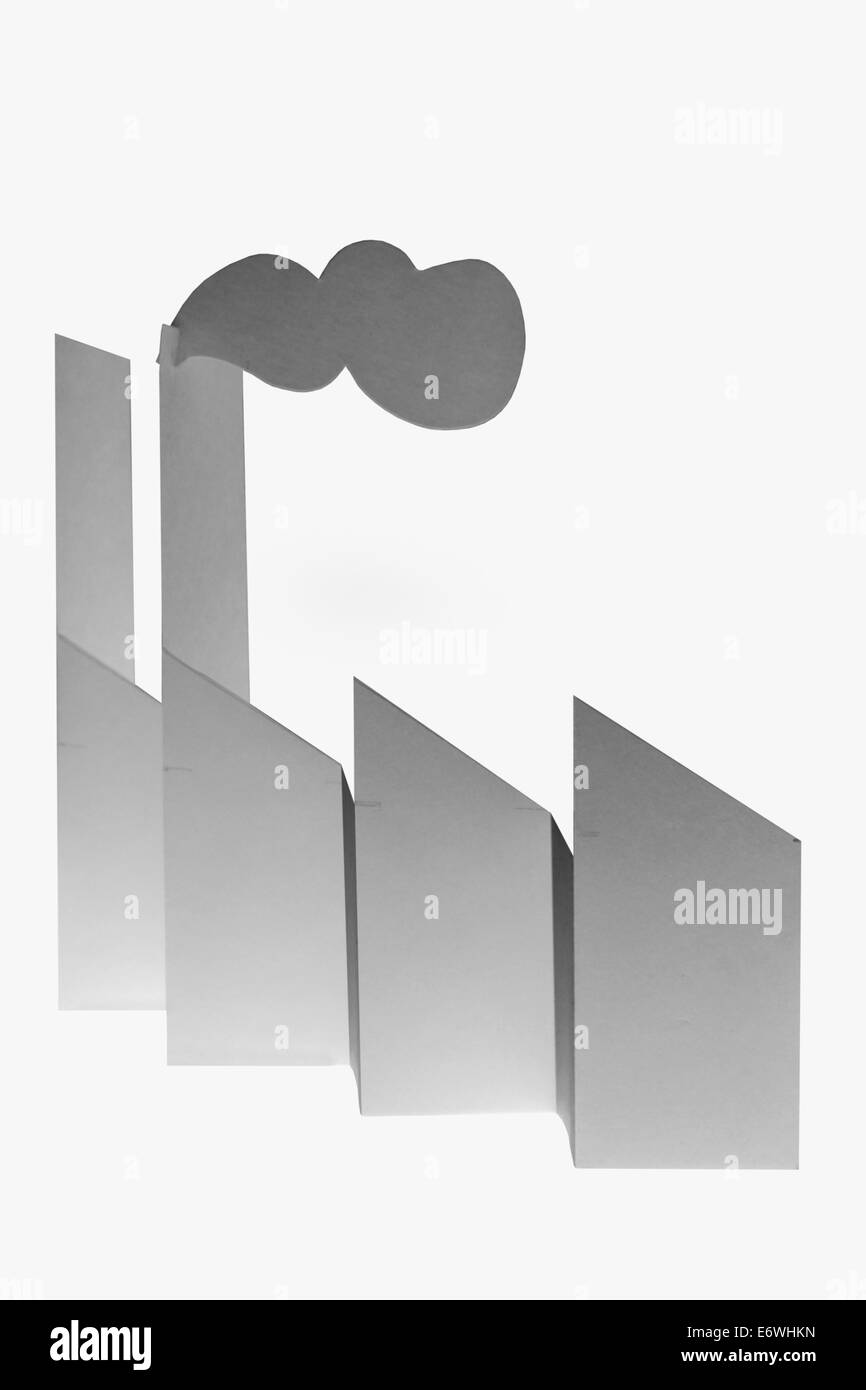 Paper factory Cut Out Stock Images & Pictures - Alamy