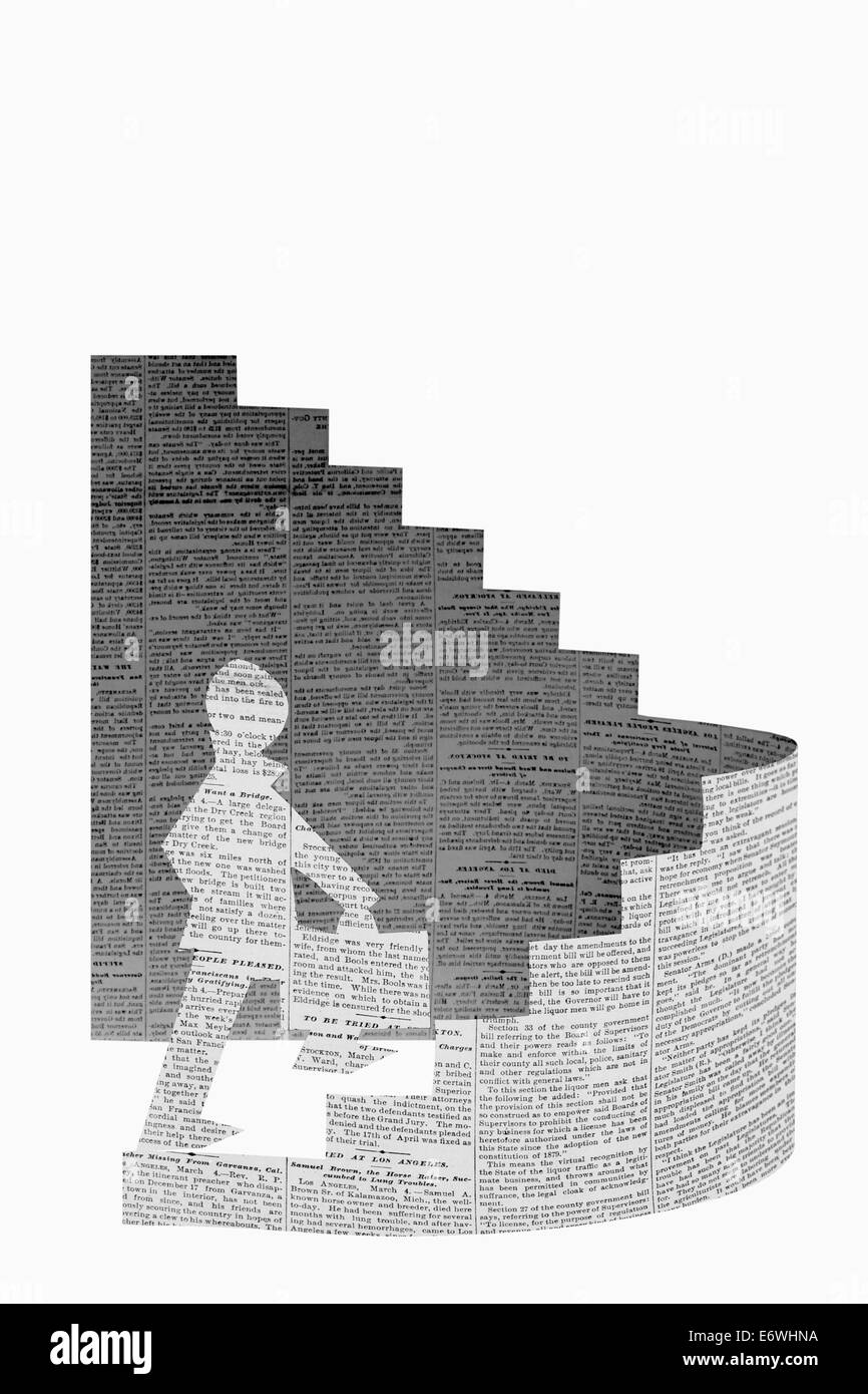 M staircase hi-res stock photography and images - Alamy