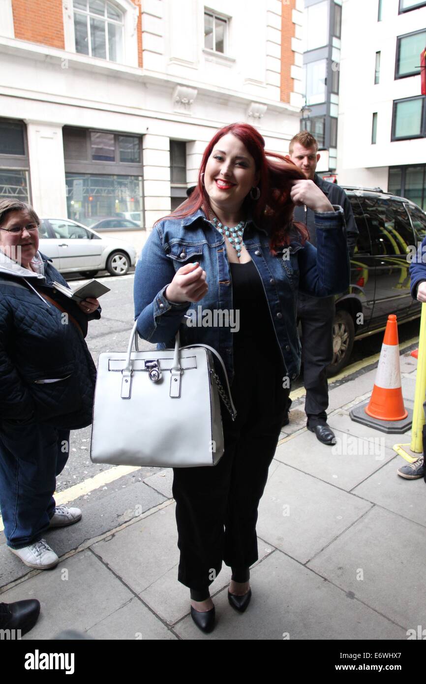 American Idol Jessica Clemmons seen arriving at Radio 2 Featuring ...