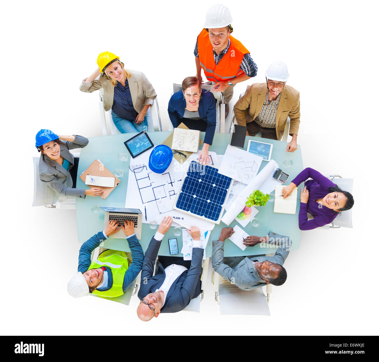 Designer in office working Cut Out Stock Images & Pictures - Alamy