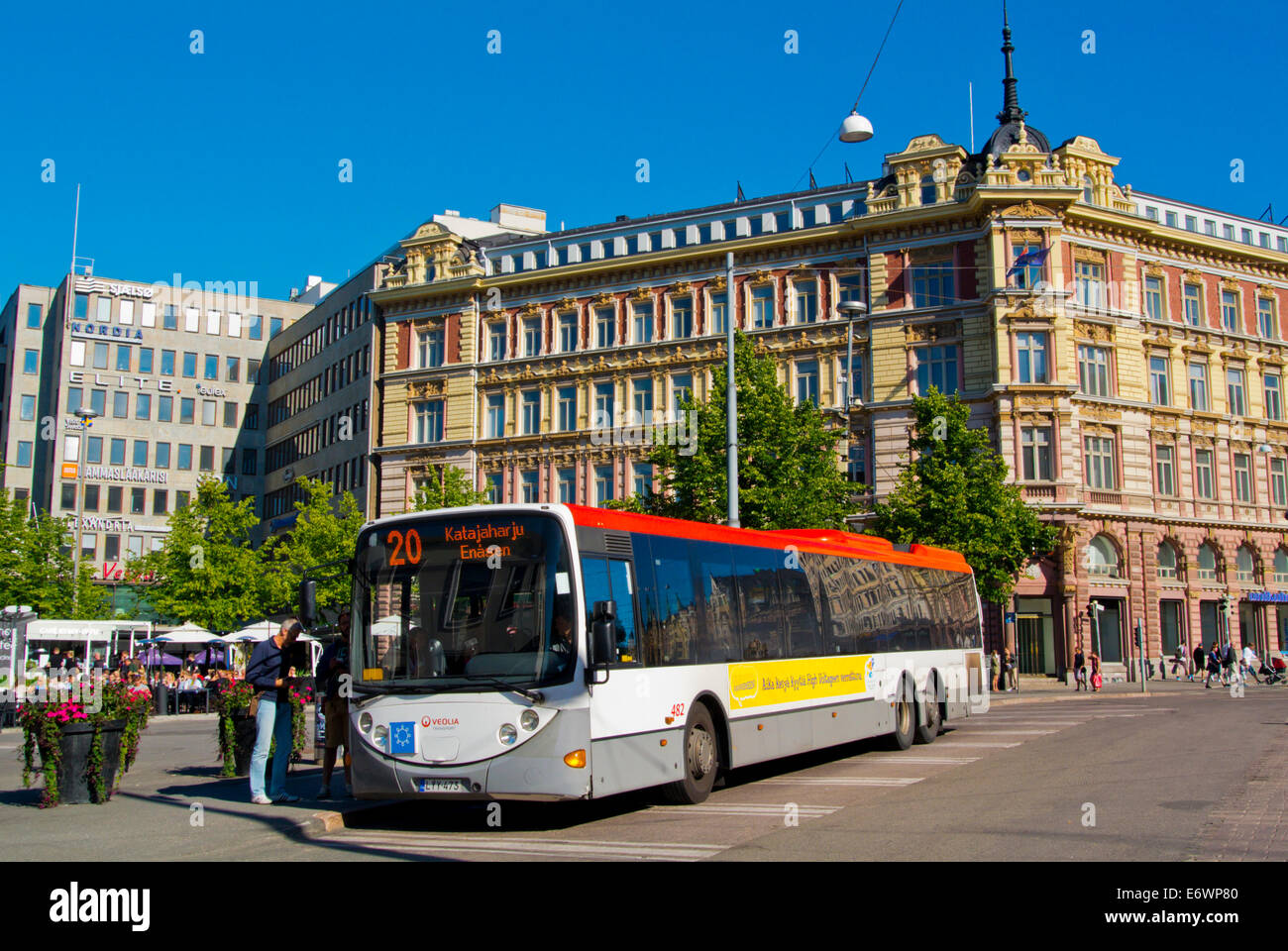 Helsinki bus station hi-res stock photography and images - Alamy