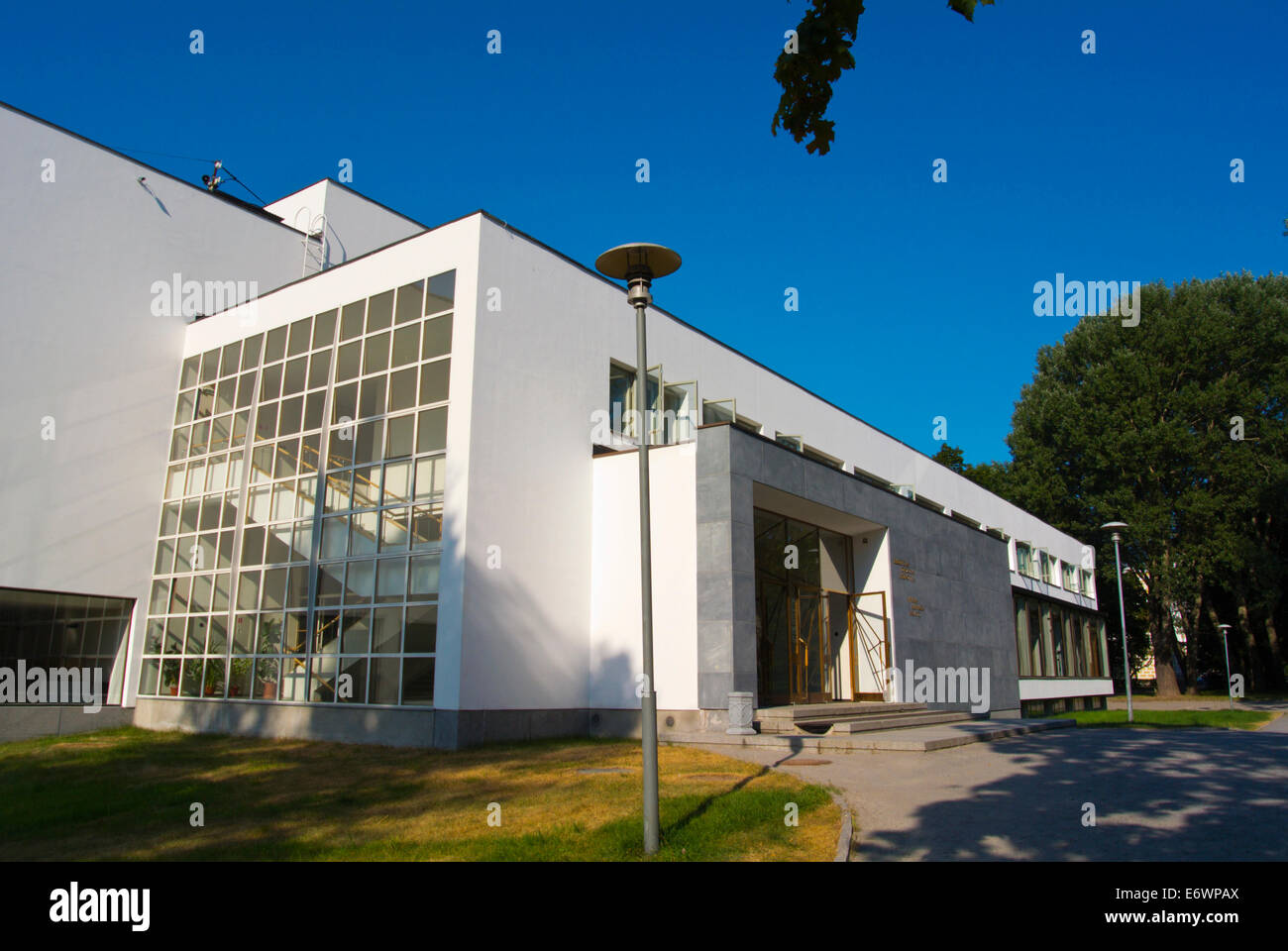 Main library (1935) in functionalist style, designed by Alvar Aalto ...