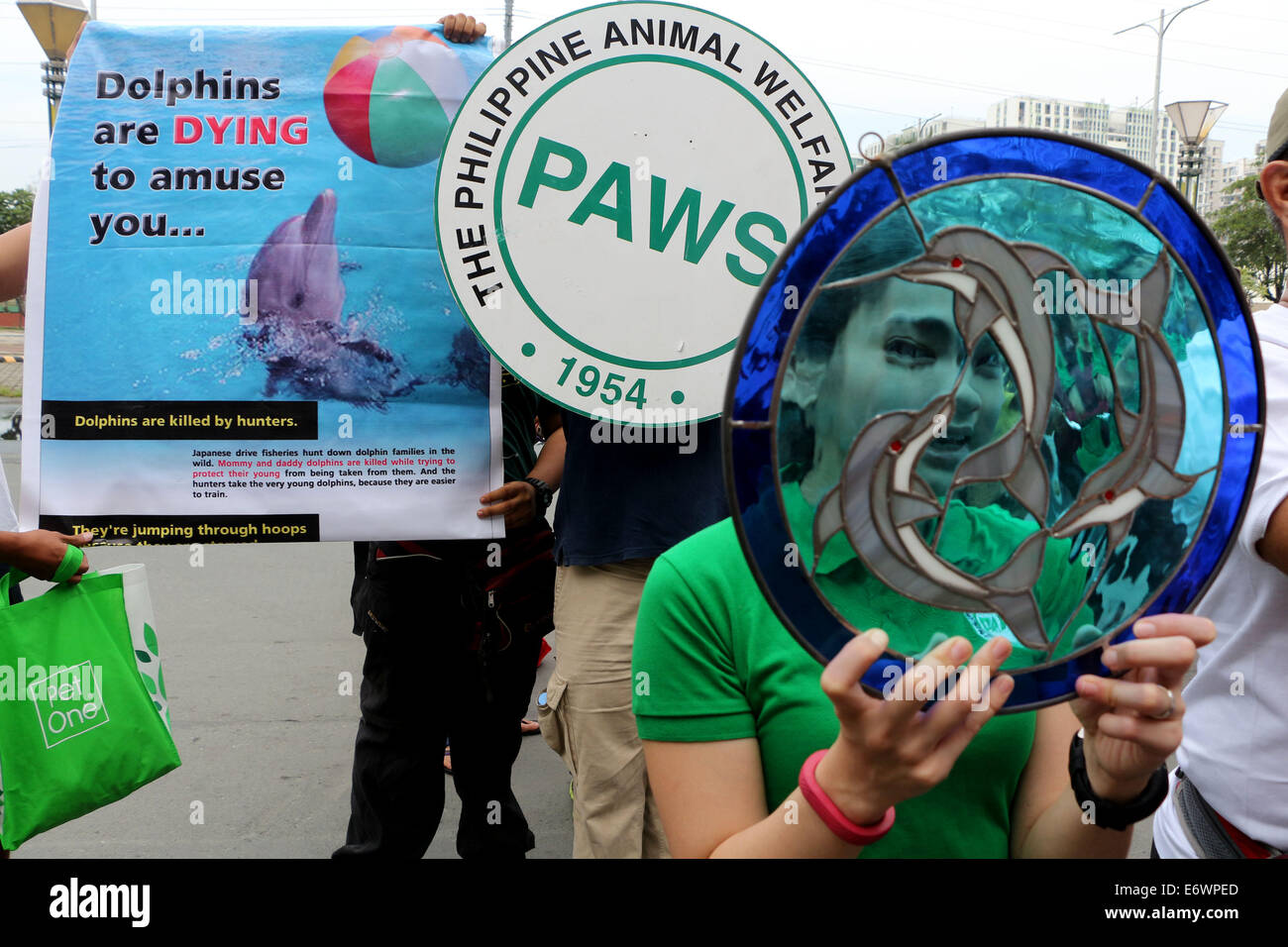 Pasay City, Philippines. 1st Sep, 2014. Filipino environmental ...