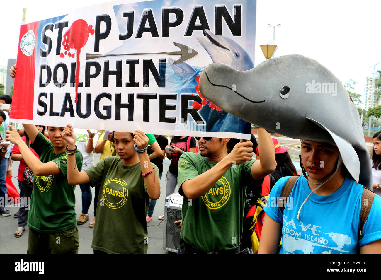 Pasay City, Philippines. 1st Sep, 2014. Filipino environmental ...