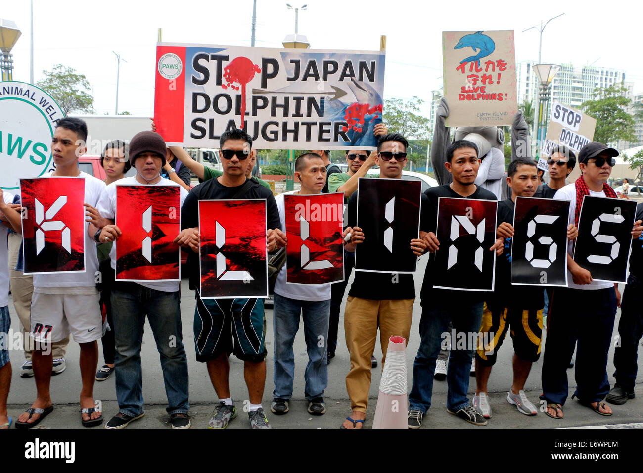 Pasay City, Philippines. 1st Sep, 2014. Filipino environmental ...