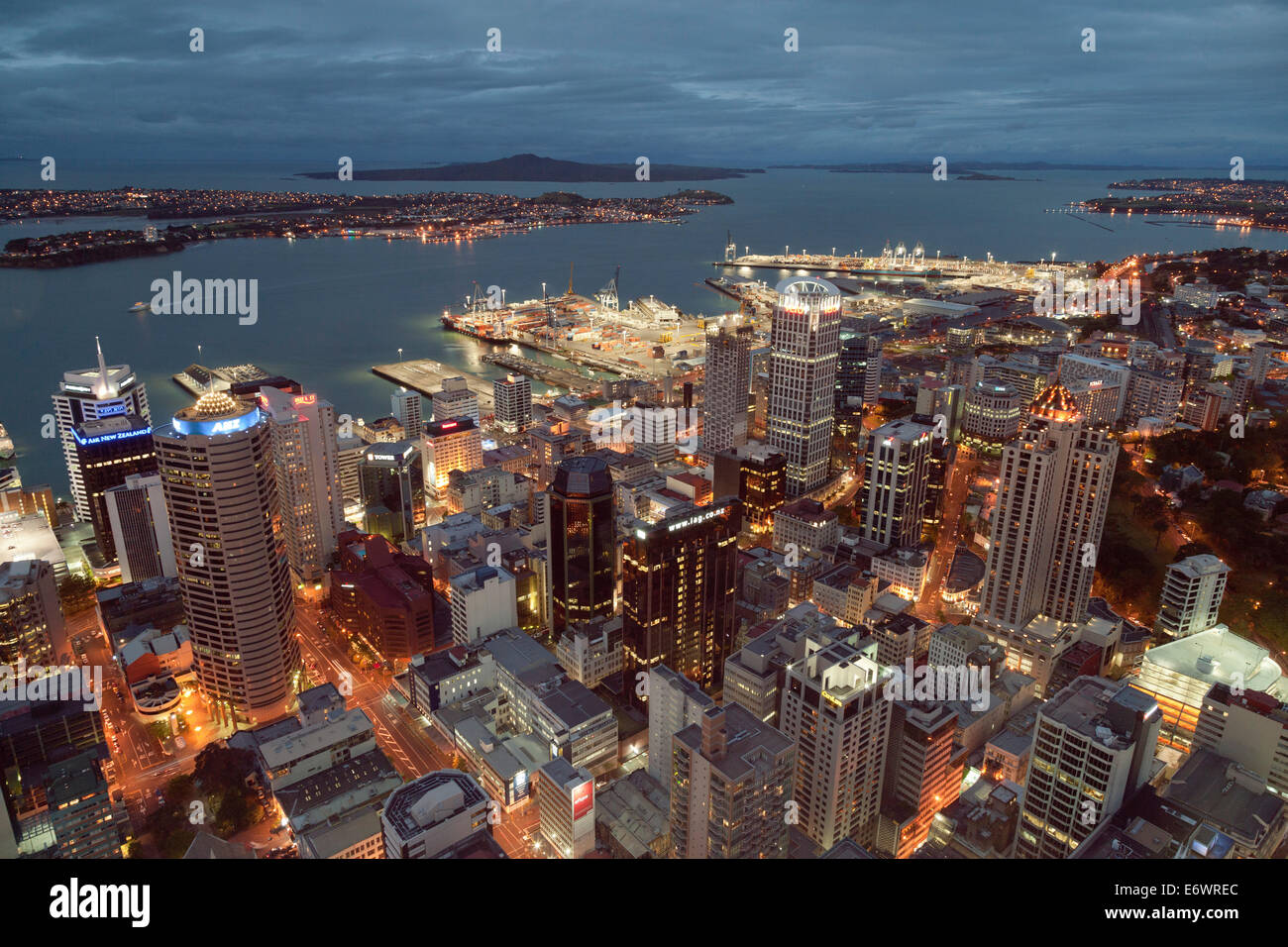 Sky tower auckland view hi-res stock photography and images - Alamy