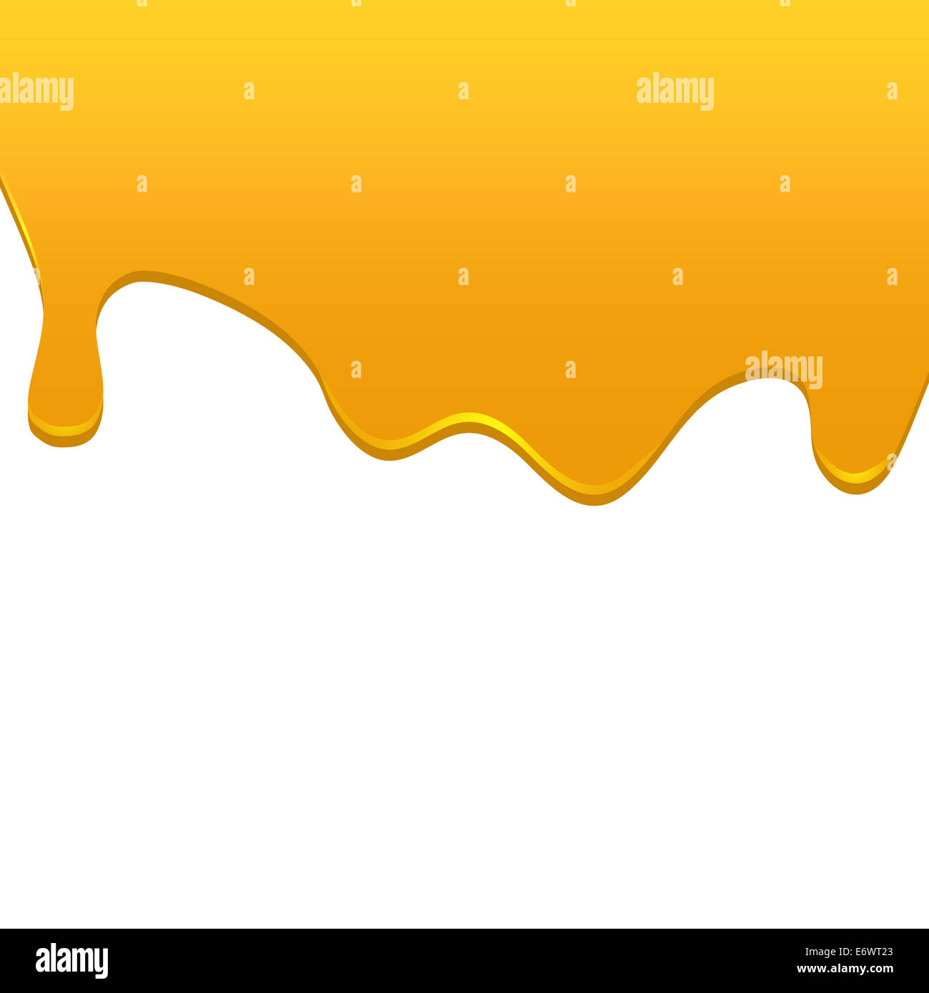 Flow of sweet honey drips Stock Photo - Alamy