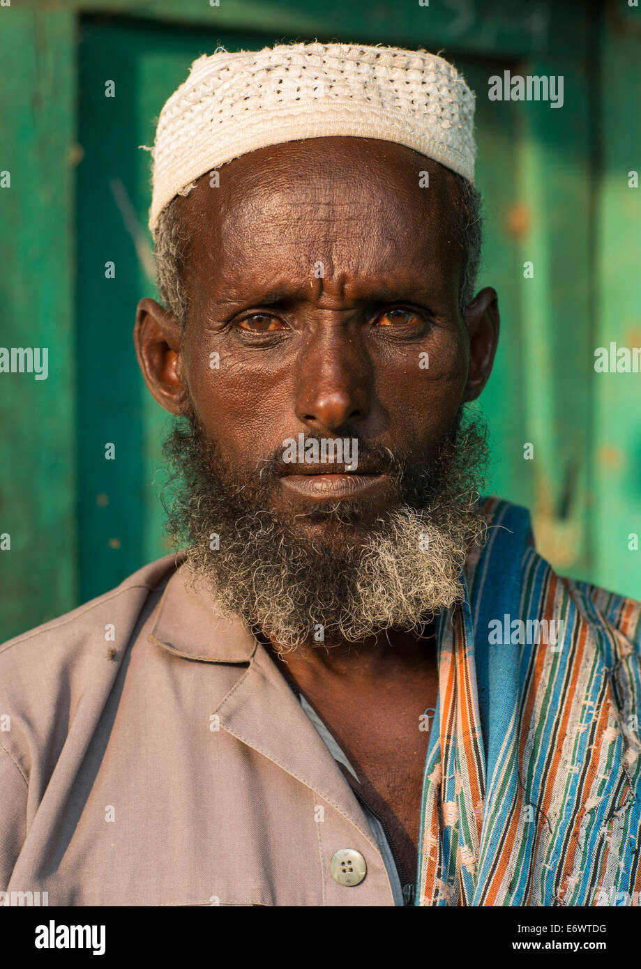 Afar Tribe Elder, Assayta, Ethiopia Stock Photo - Alamy