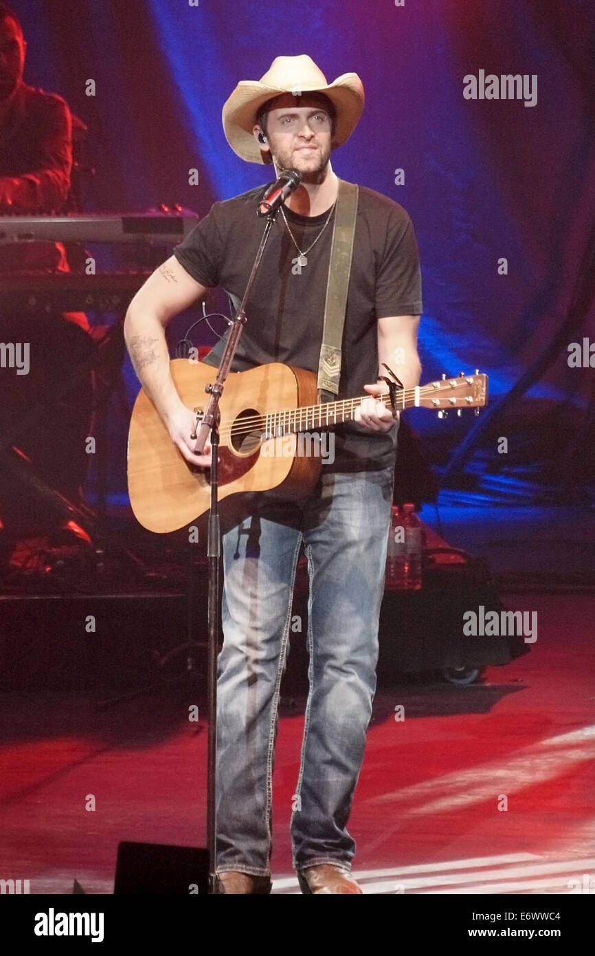 Dean Brody performs at Hamilton Place Theatre. Featuring: Dean Brody ...