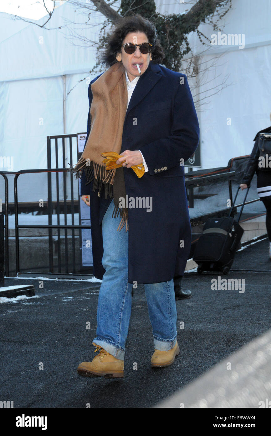 Mercedes-Benz Fashion Week Fall 2014 - Sightings Featuring: Fran ...