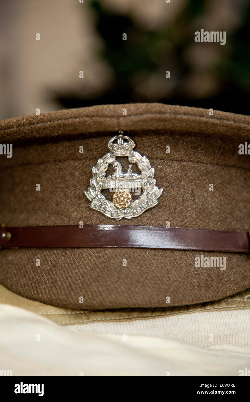 World War One officers cap Stock Photo - Alamy