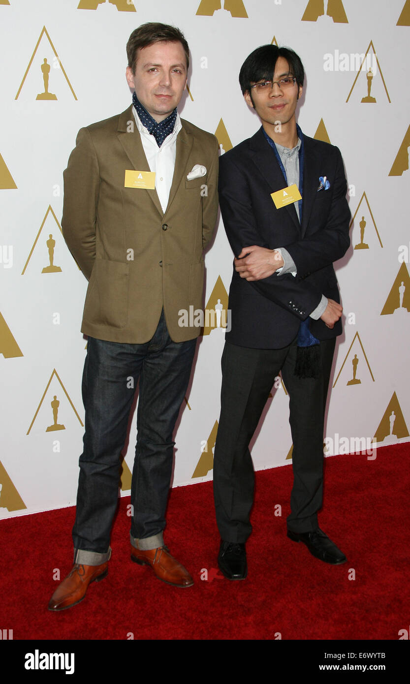 The 86th Oscars Nominees Luncheon held at the Beverly Hilton Hotel ...
