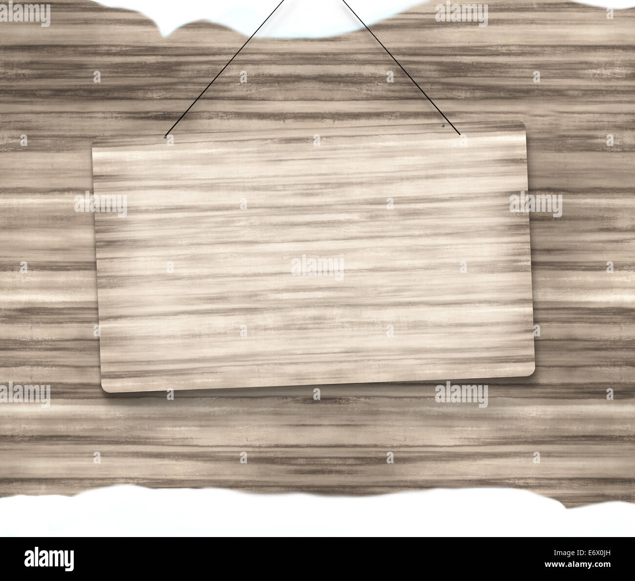 Blank Wood Sign Stock Photo - Alamy