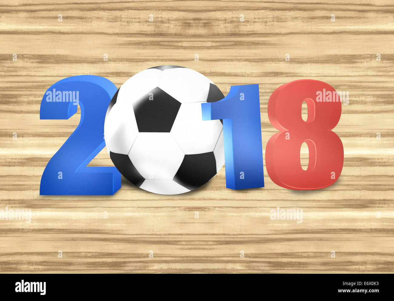 Football Wood Design Stock Photo - Alamy