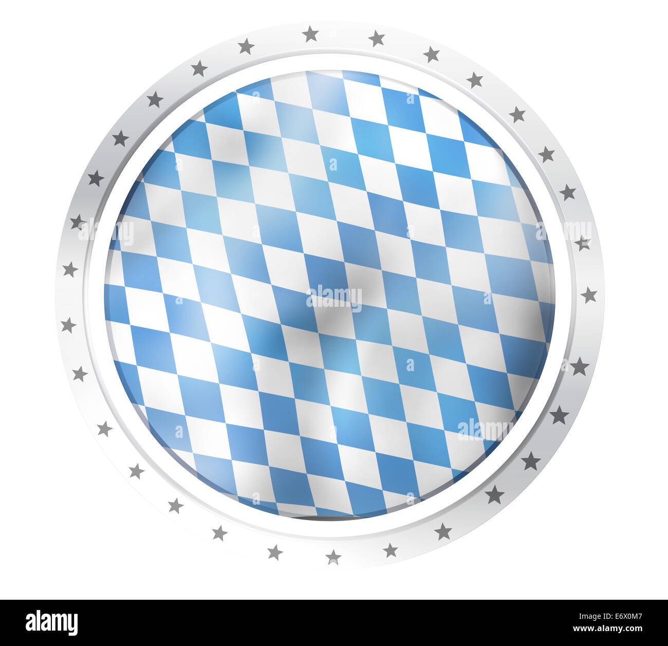 Bavaria Flag Design Stock Photo - Alamy