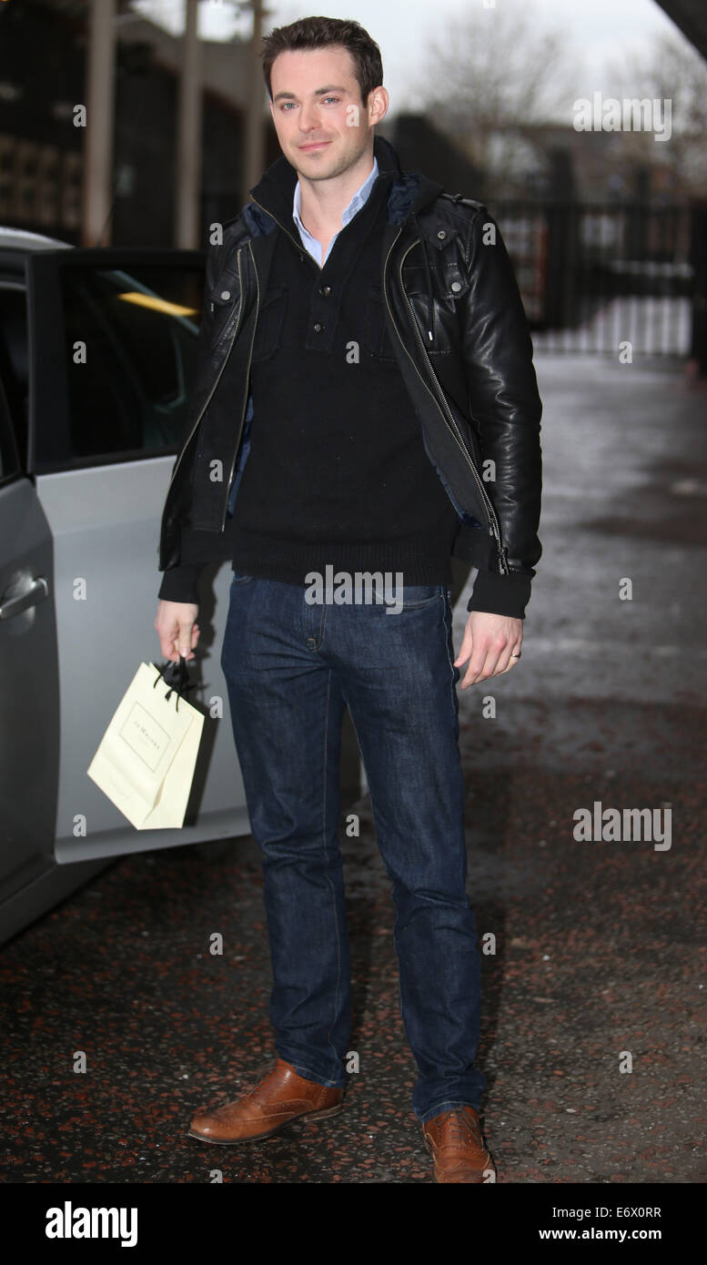 Jules Knight outside ITV Studios Featuring: Jules Knight Where: London ...