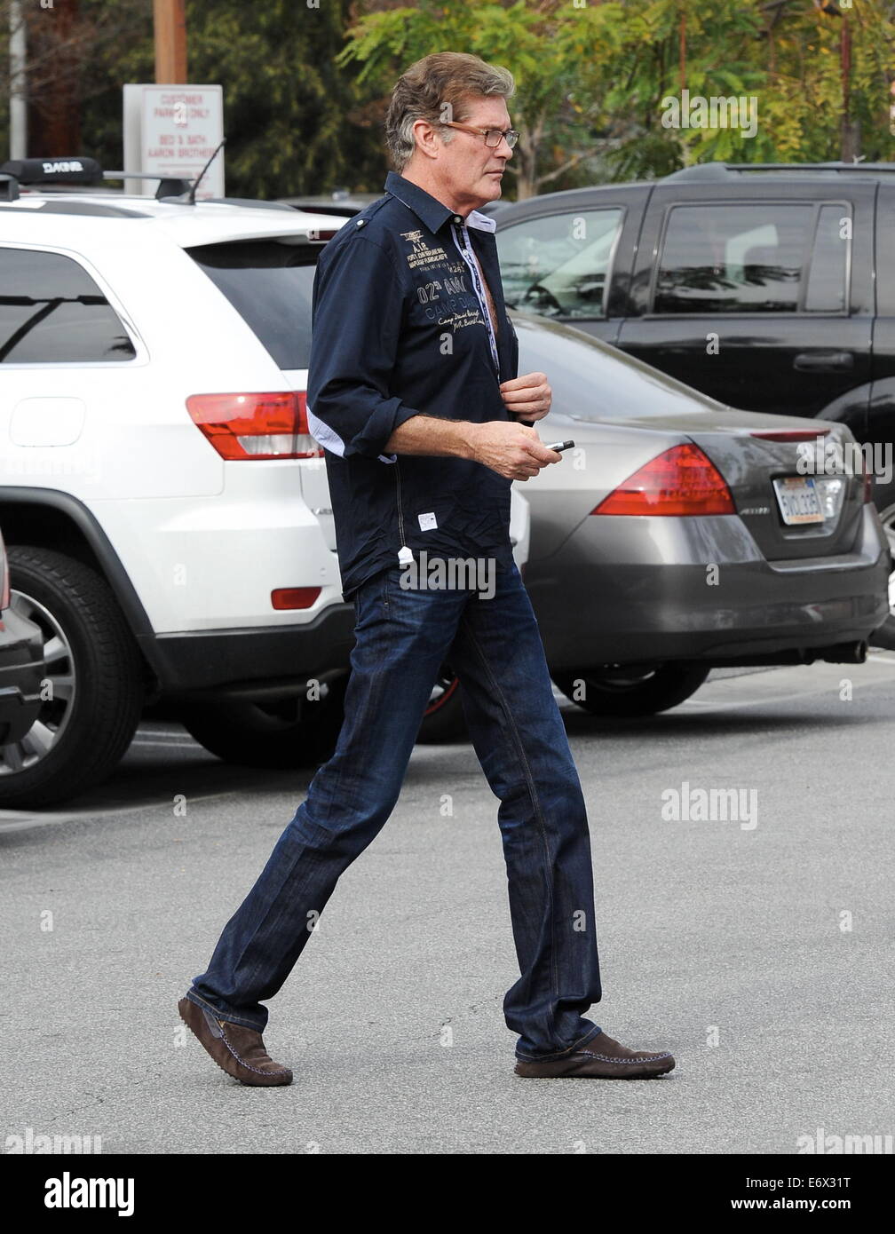 Former 'Baywatch' star David Hasselhoff shows off a toned physique at ...