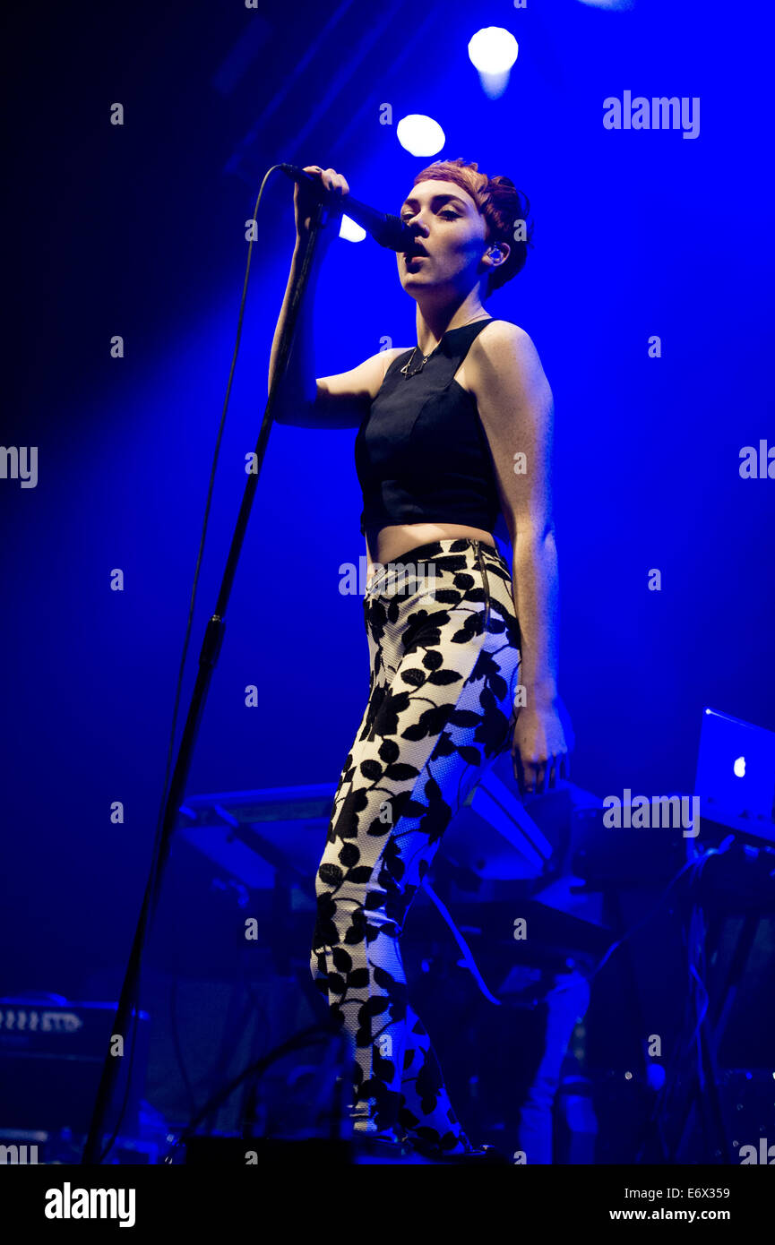 Chloe Howl performs to a sold-out crowd at Heineken Music Hall, as ...