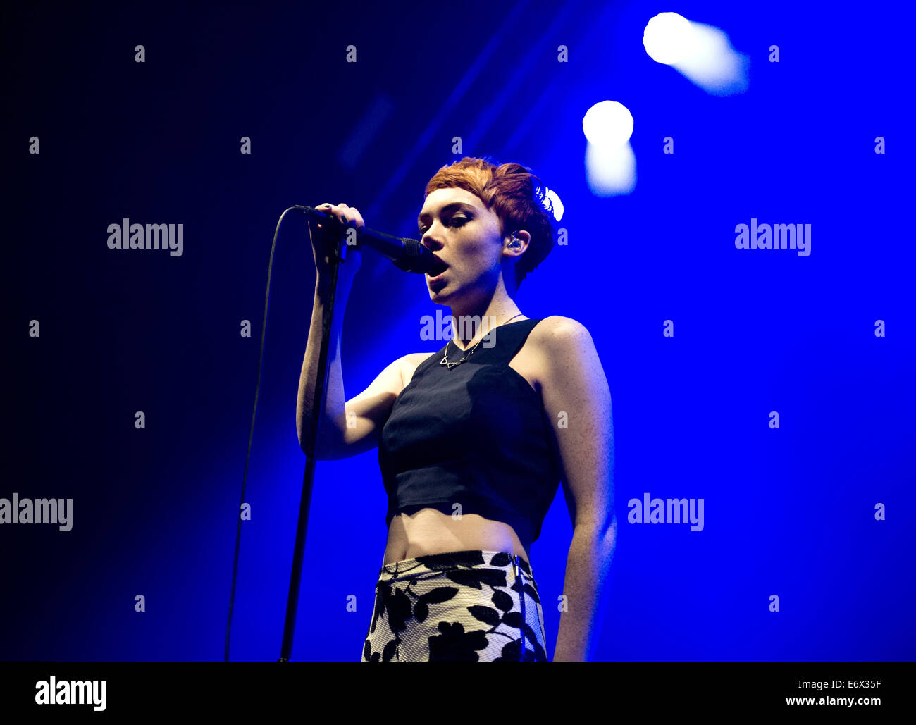 Chloe Howl performs to a sold-out crowd at Heineken Music Hall, as ...