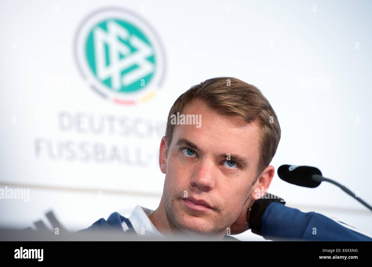 Duesseldorf, Germany. 01st Sep, 2014. German national goal keeper ...