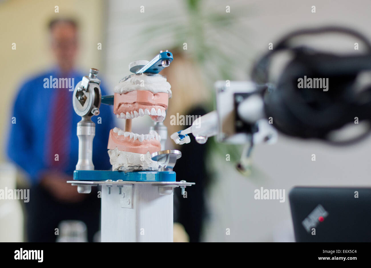 Hanover, Germany. 01st Sep, 2014. The prototype of a teeth brushing ...