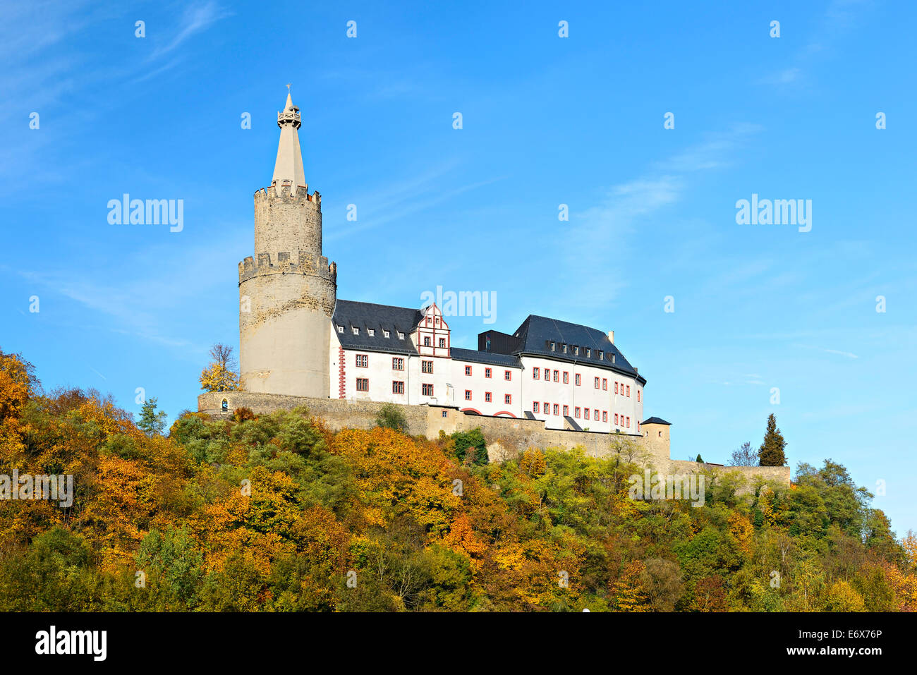Osterburg Castle, Weida, Thuringia, Germany Stock Photo - Alamy