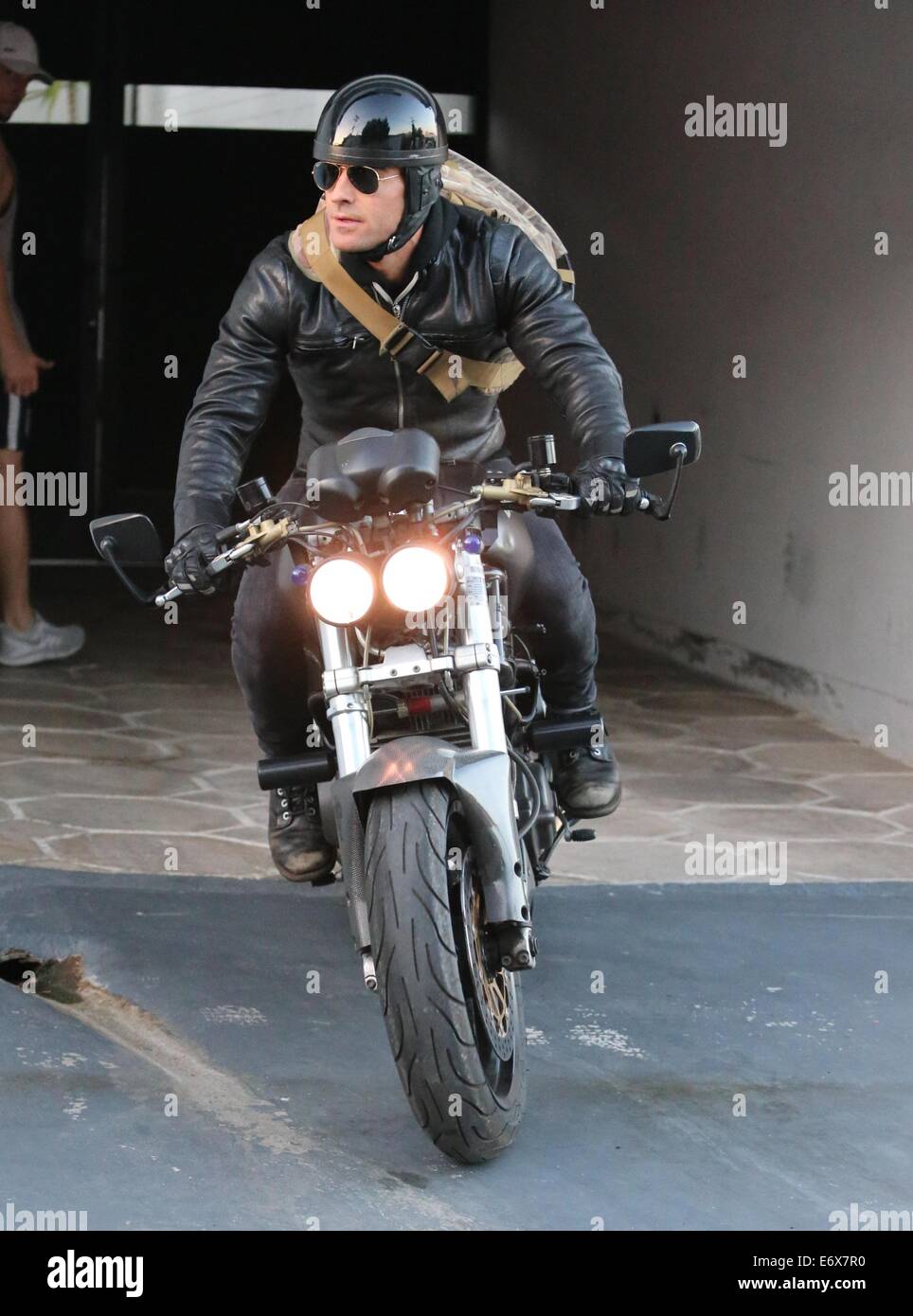 Justin Theroux Ducati