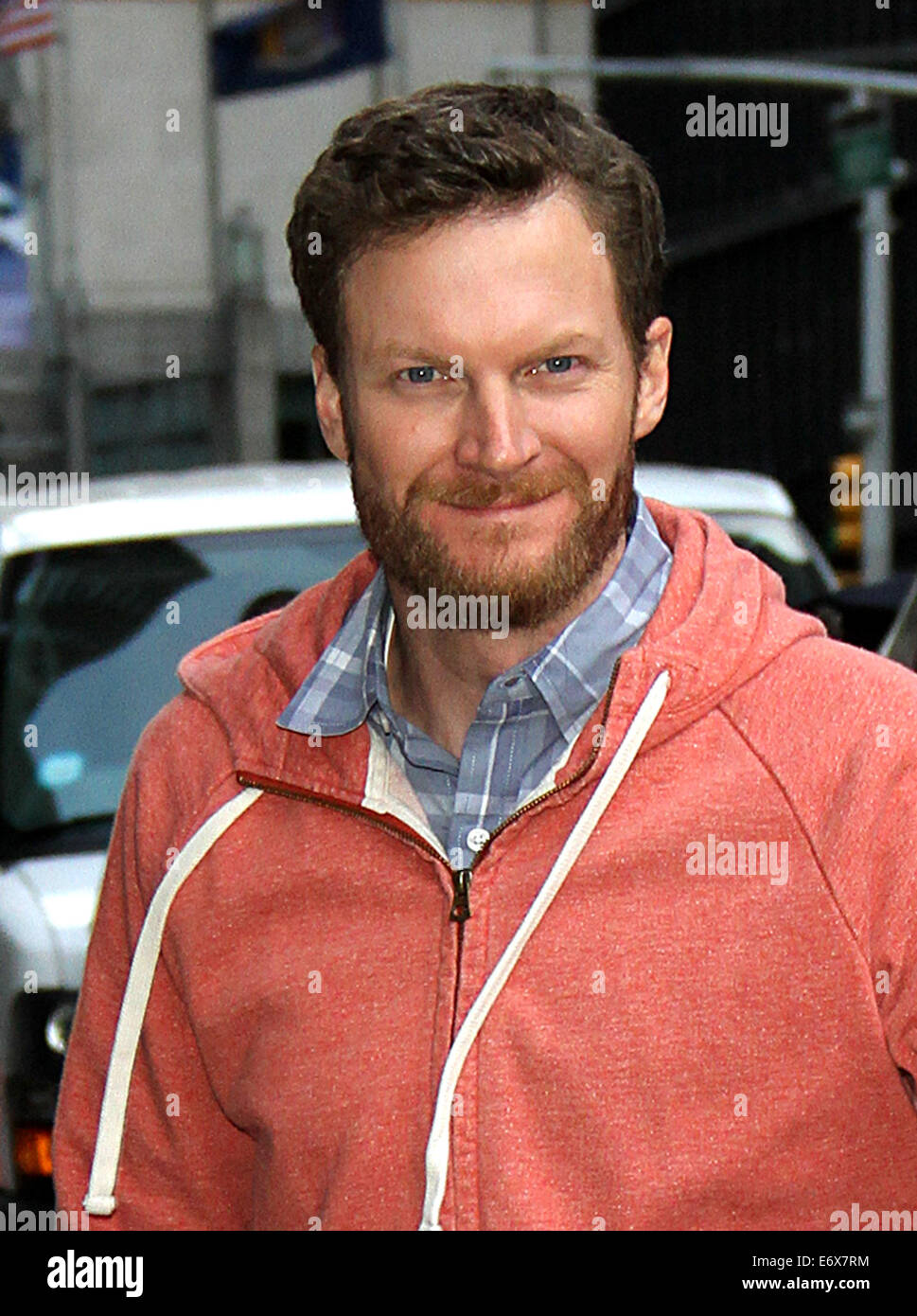 Celebrities arrive outside the Ed Sullivan Theater, for the taping on ...