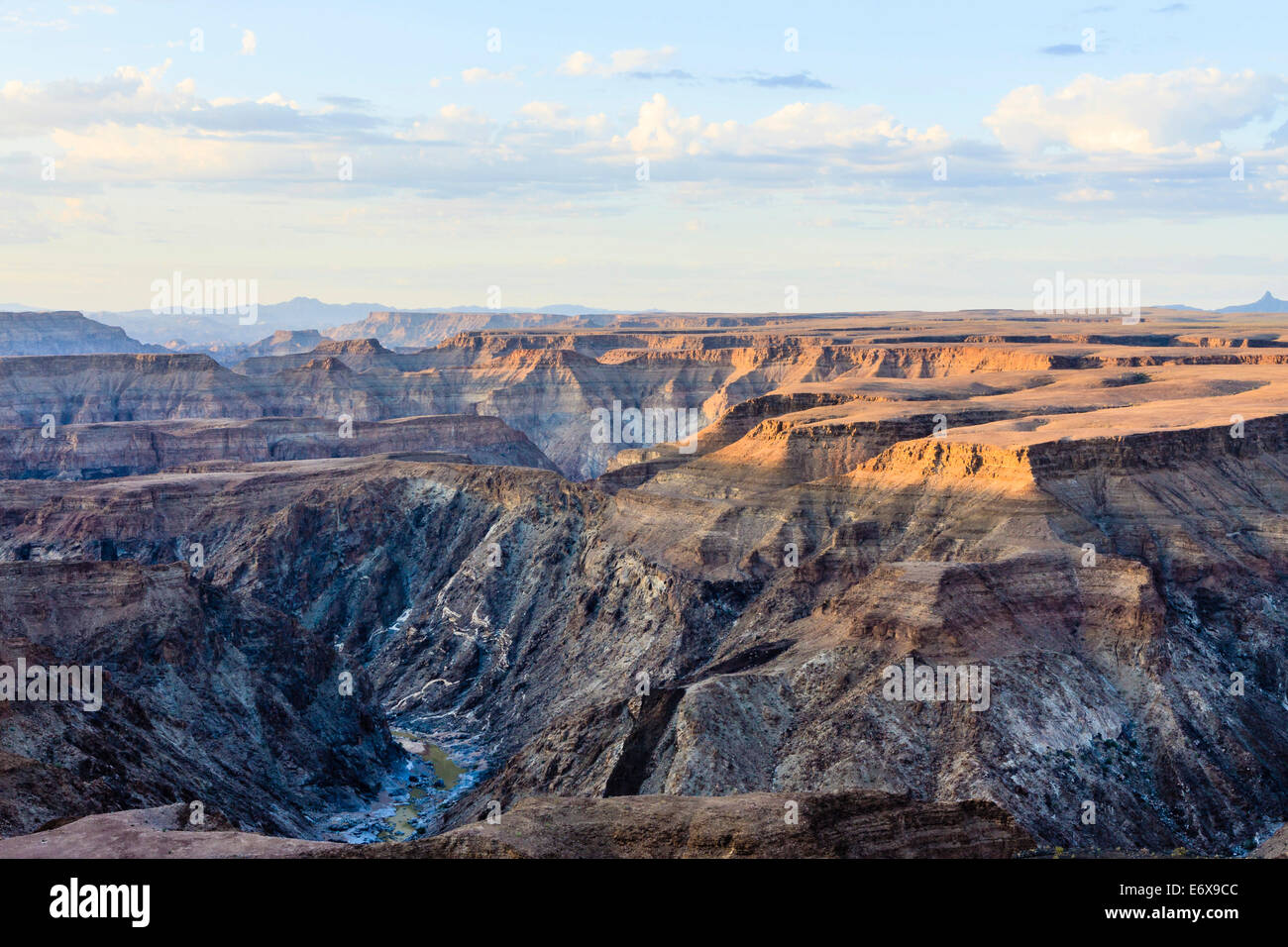 Rugged landscape on the Fish River Canyon, Karas Region, Namibia ...