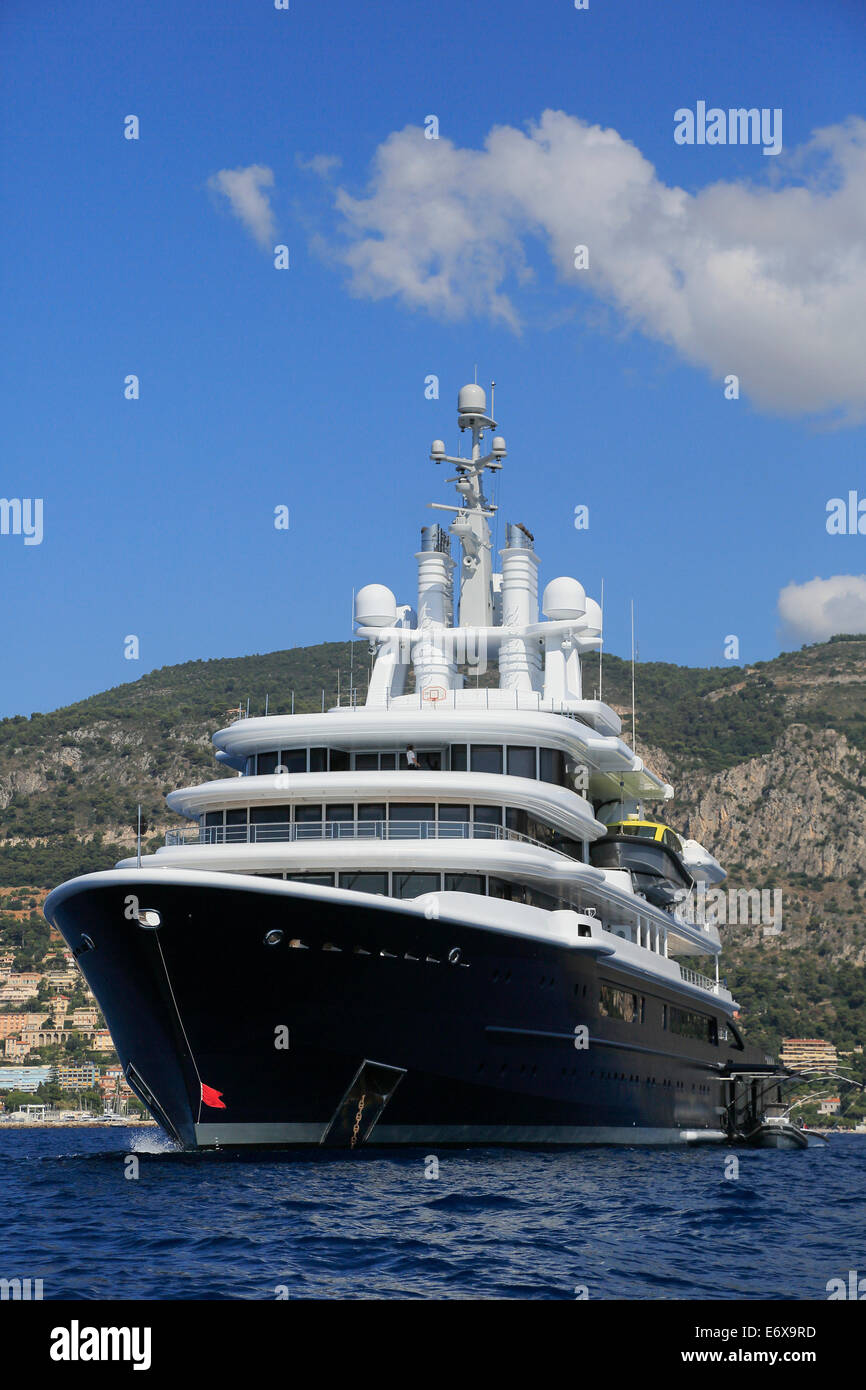 "Luna" luxury motor yacht, constructed by LloydWerft shipyard, length ...