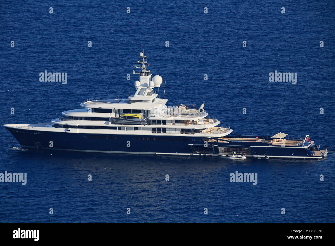 "Luna" luxury motor yacht, constructed by LloydWerft shipyard, length ...