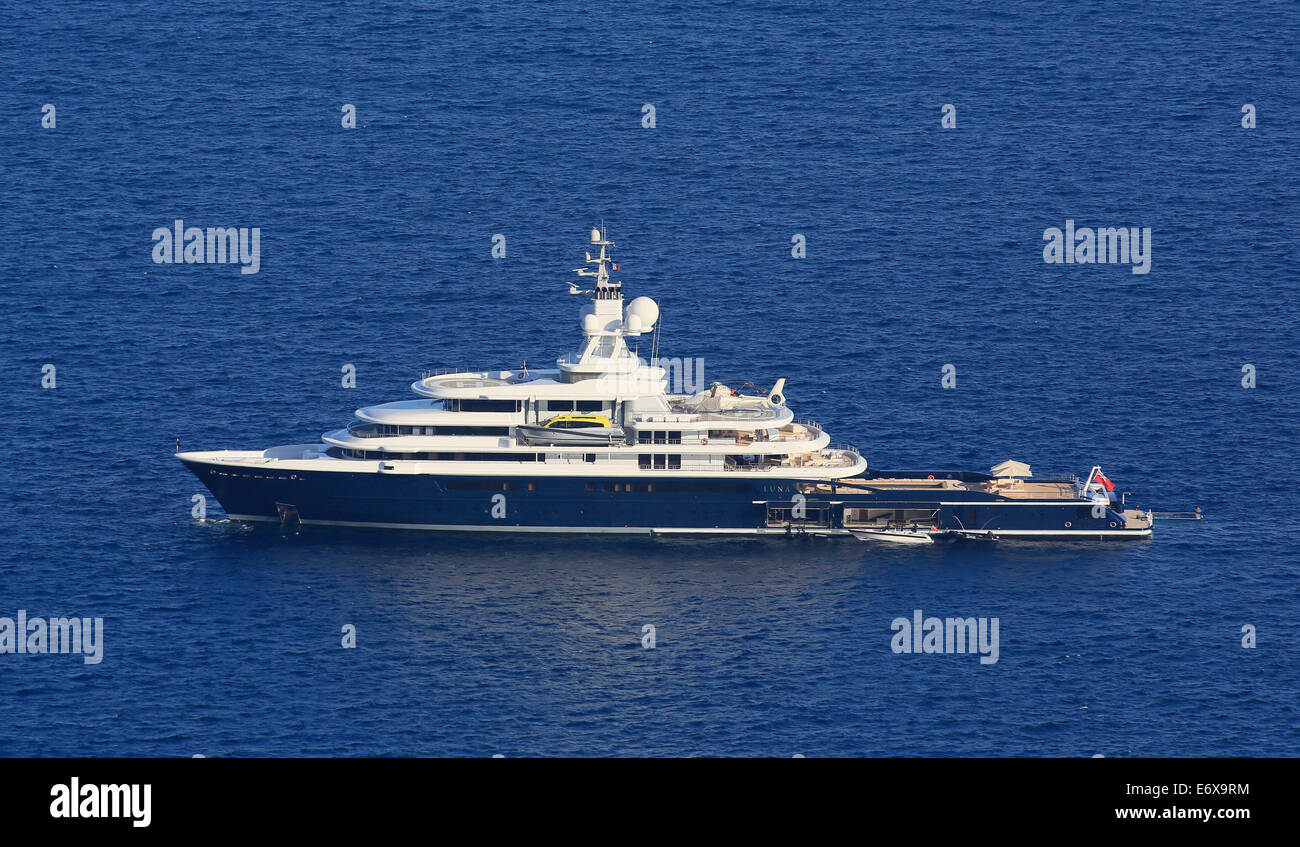 "Luna" luxury motor yacht, constructed by LloydWerft shipyard, length ...