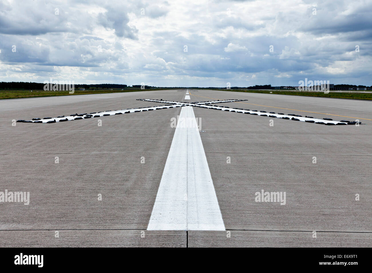 Airport runway marking High Resolution Stock Photography and Images - Alamy
