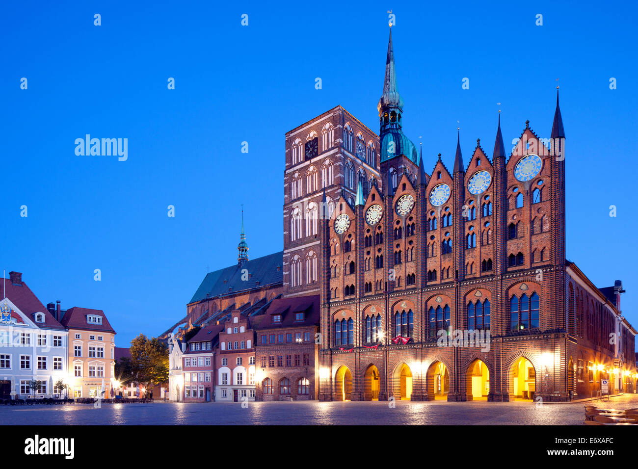 Old town hall facade in hi-res stock photography and images - Alamy