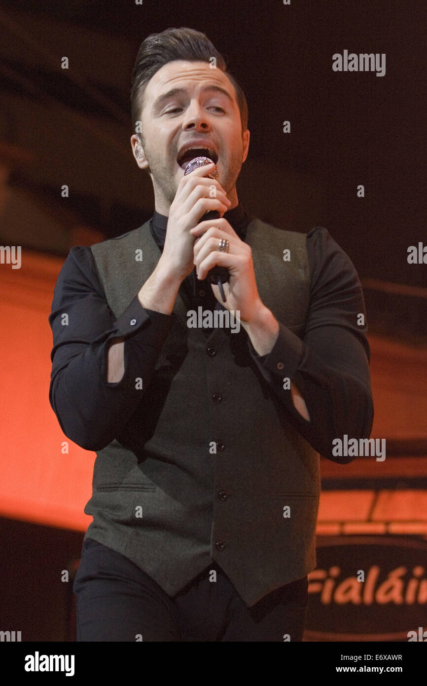 Irish singer-songwriter Shane Filan performs a headlining gig at ...
