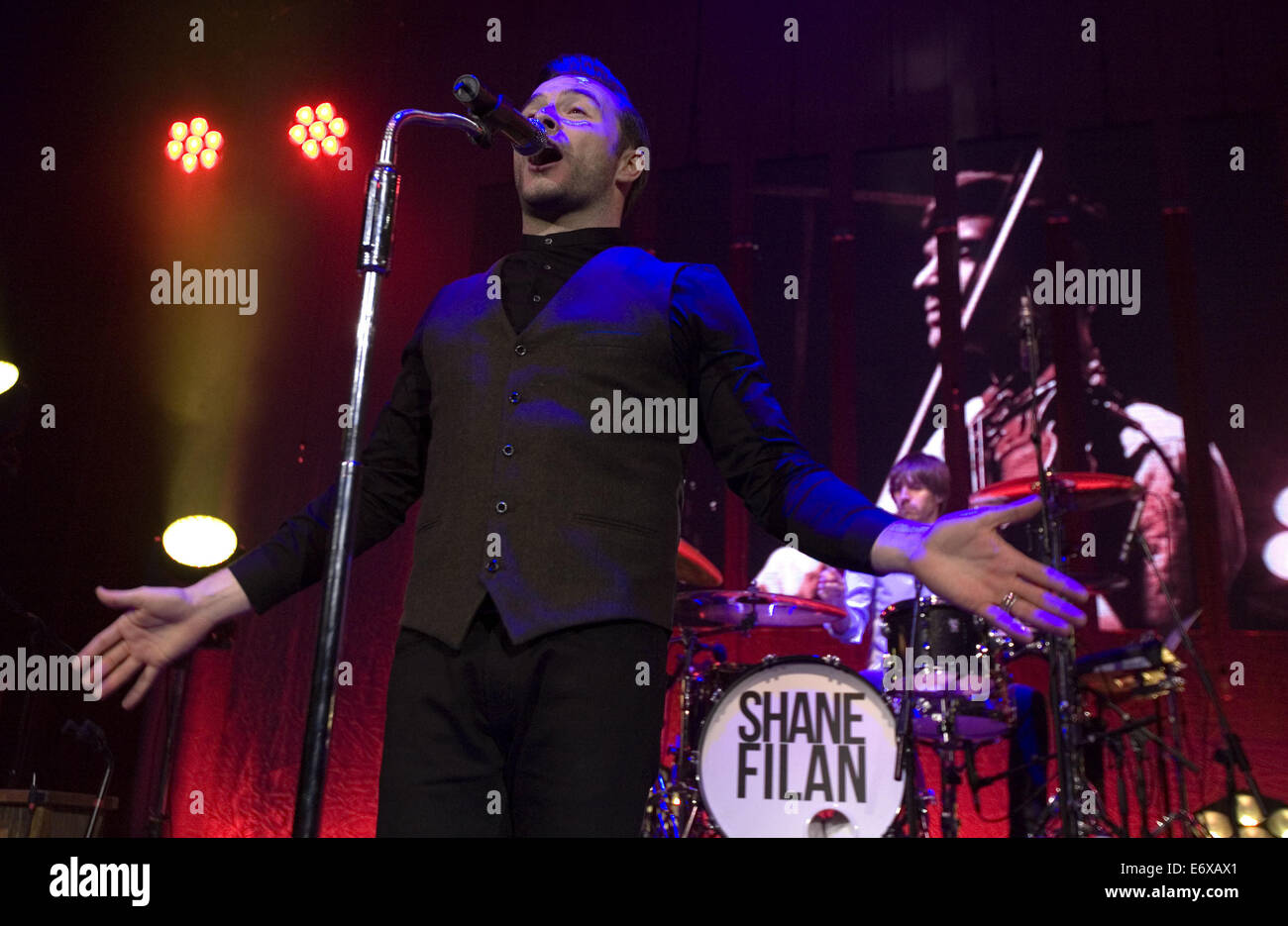 Irish singer-songwriter Shane Filan performs a headlining gig at ...