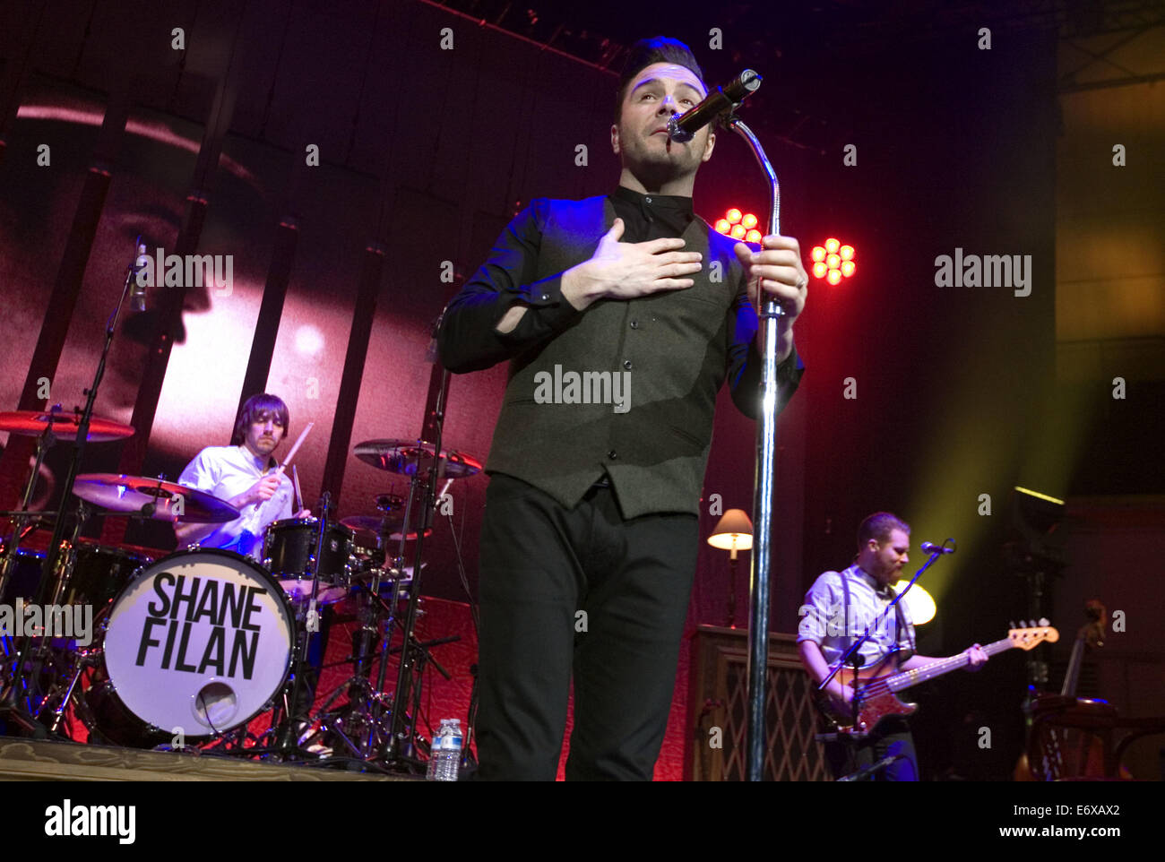 Irish singer-songwriter Shane Filan performs a headlining gig at ...