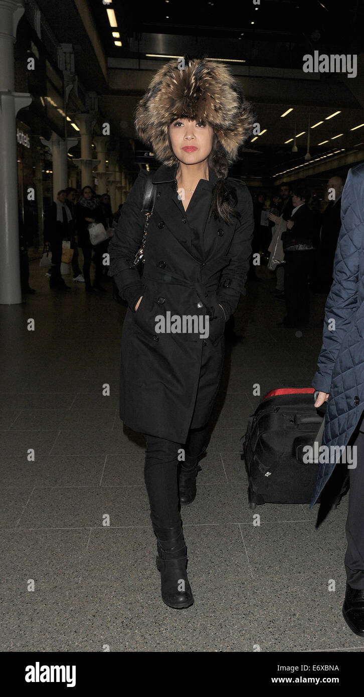 Myleene Klass Hat High Resolution Stock Photography and Images - Alamy