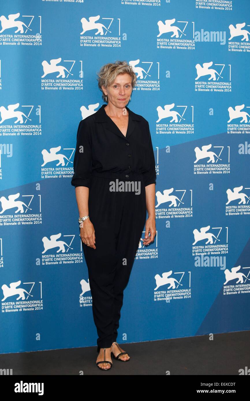 Venice, Italy. 01st Sep, 2014. US actress/cast member Frances McDormand ...